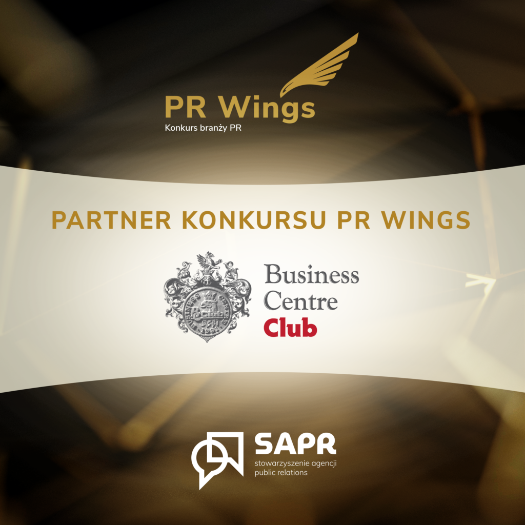 PR Wings - konkurs polskiej branży public relations - BCC
